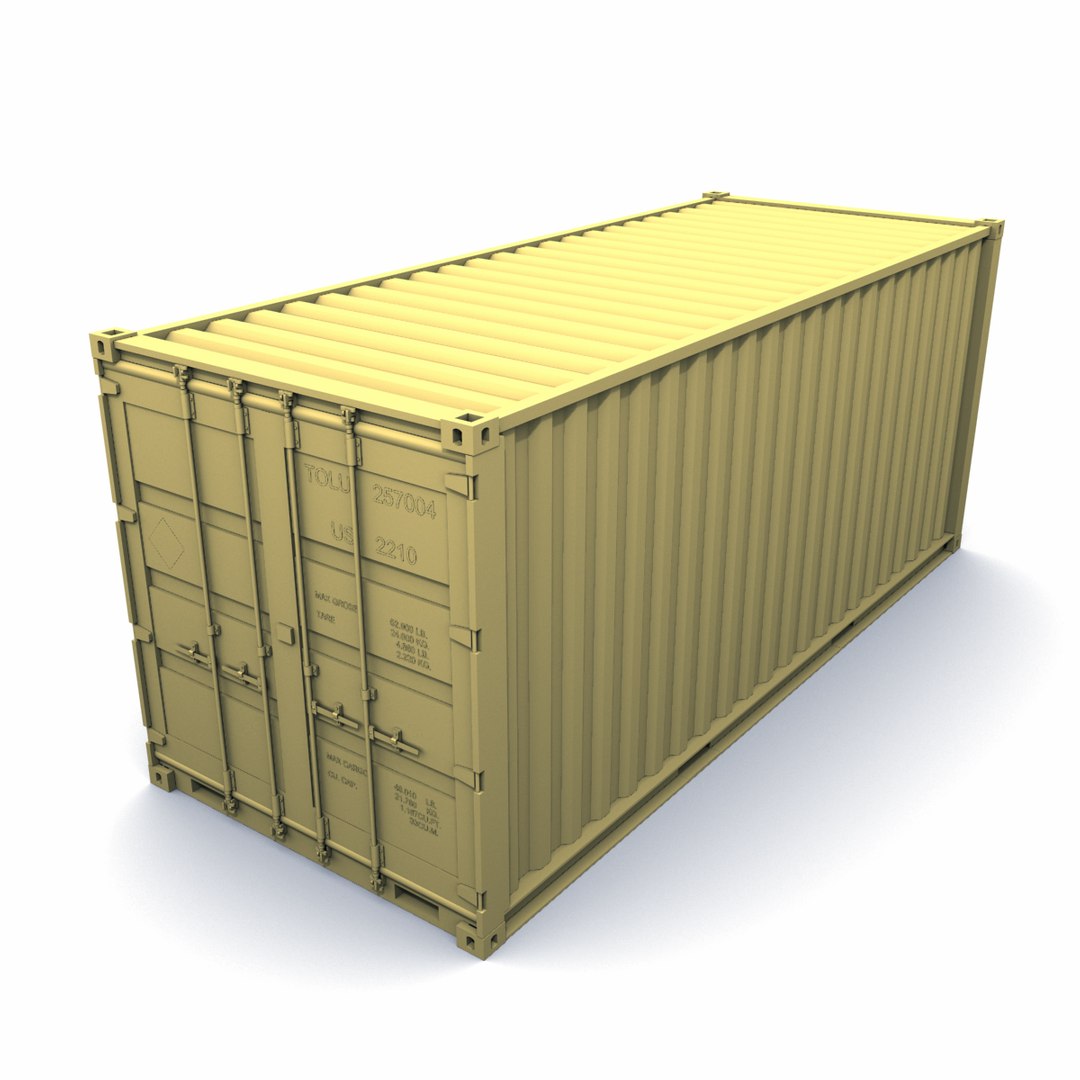 Transport Container 3d Max
