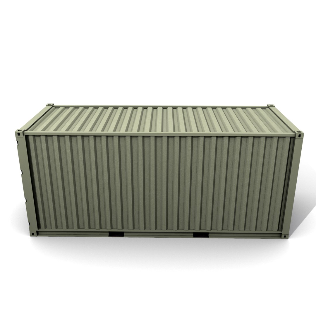Transport Container 3d Max