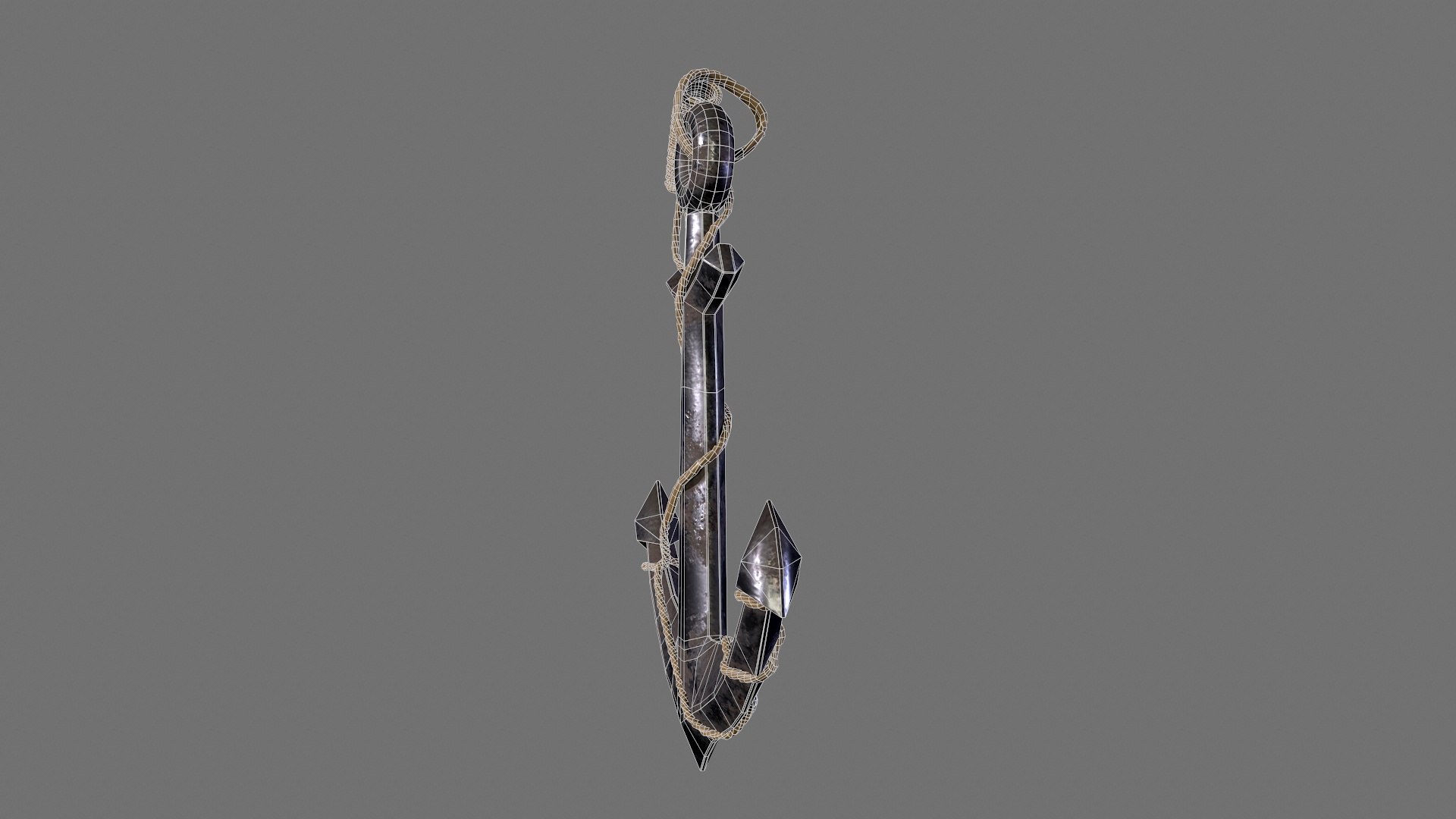 Boat Anchor Model - TurboSquid 2235676