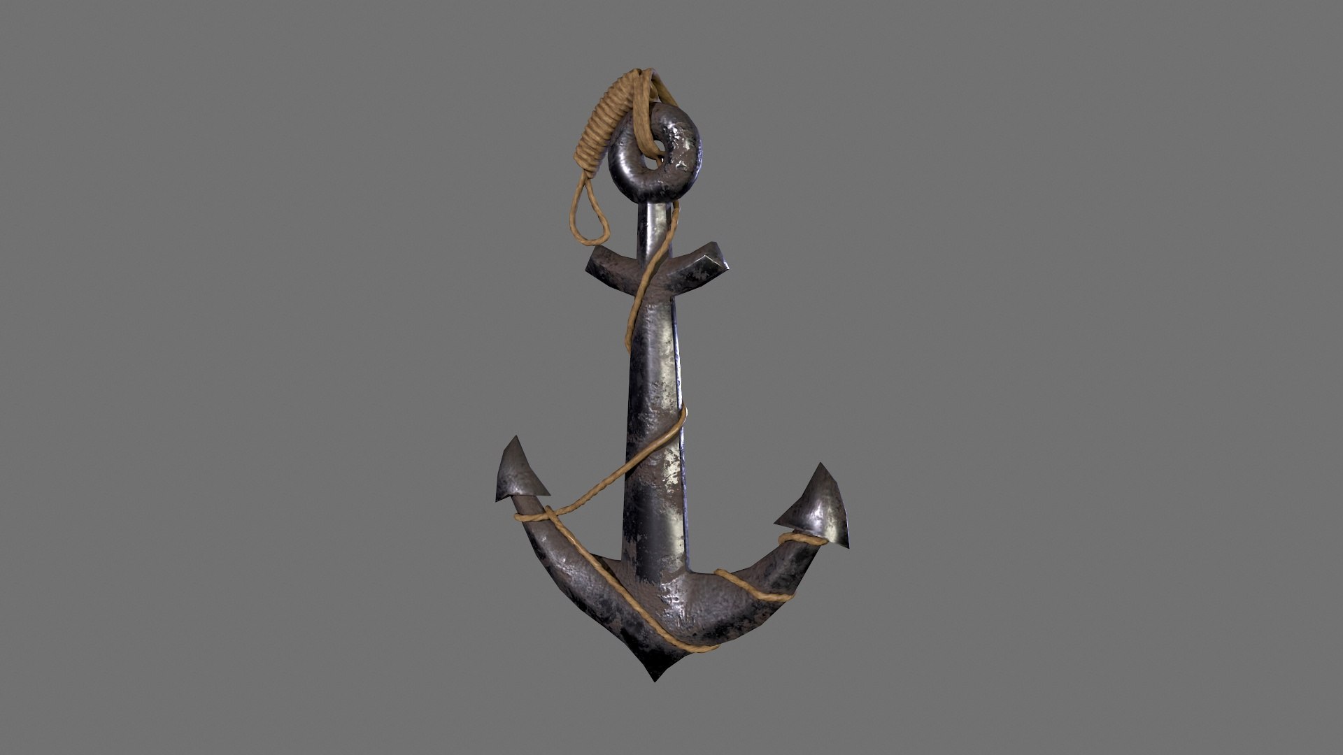 Boat Anchor Model - TurboSquid 2235676