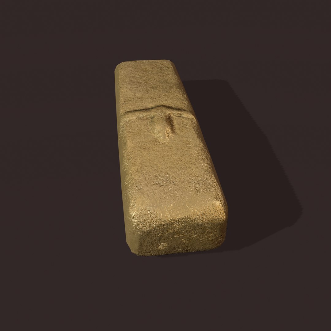 Gold Ingots 3D Model - TurboSquid 2182235