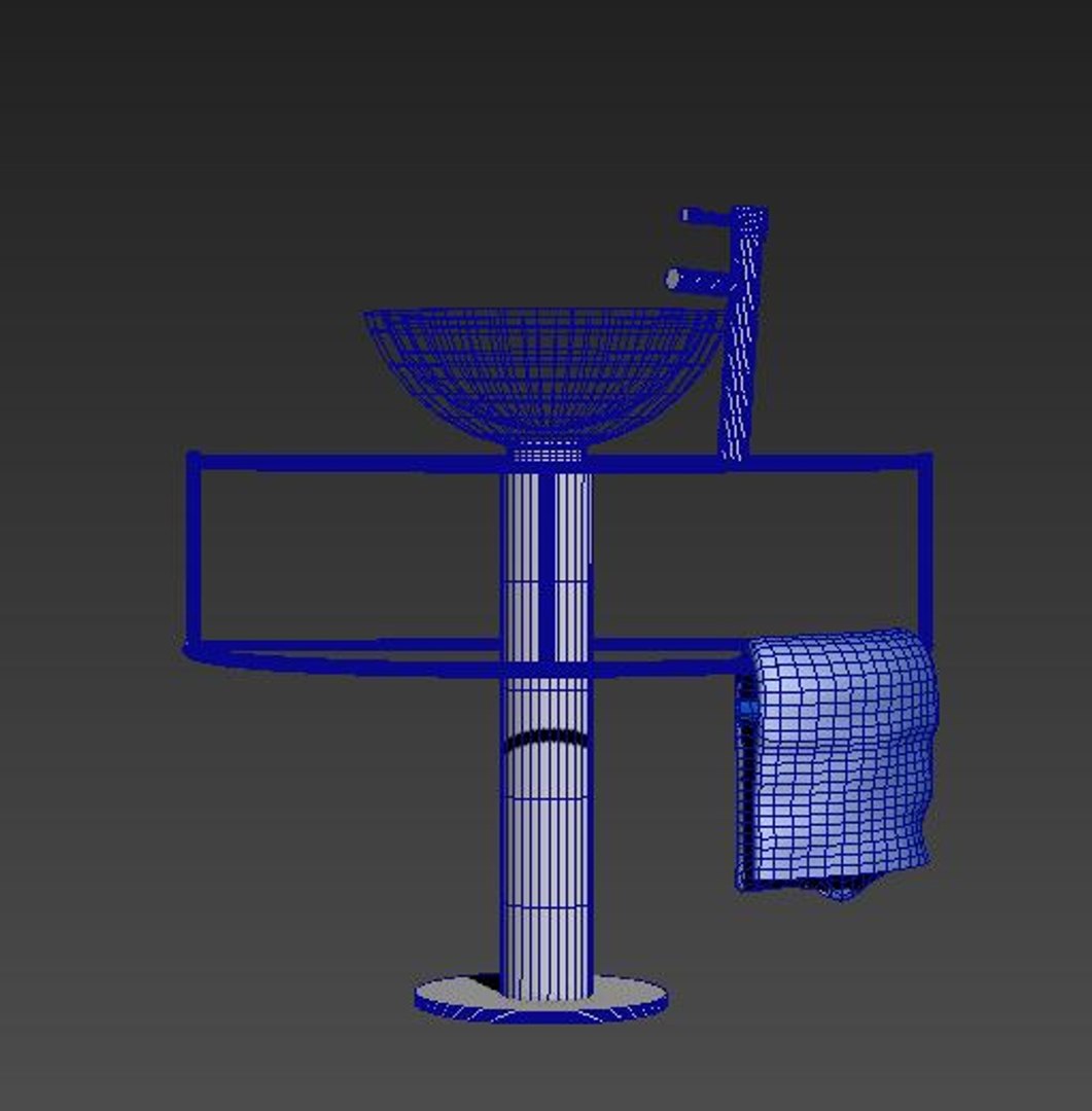 Bathroom Basin 3d Model