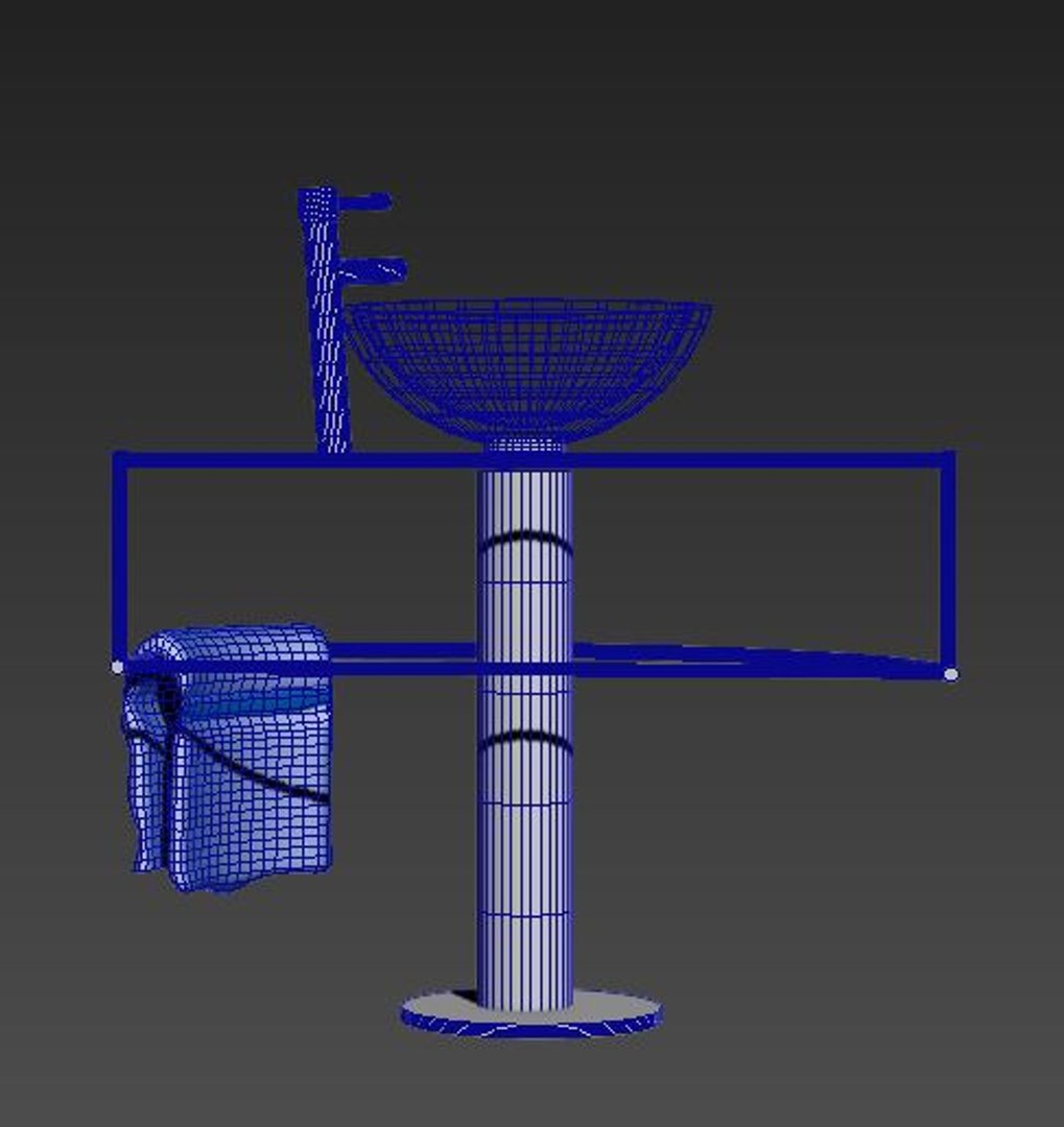 Bathroom Basin 3d Model