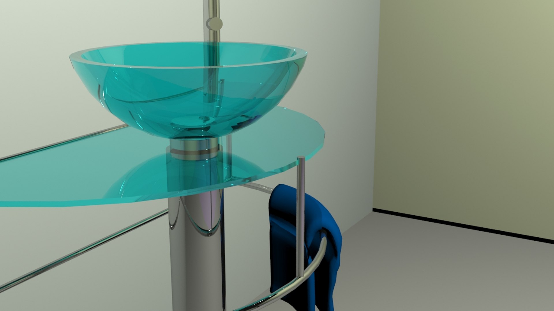 Bathroom Basin 3d Model