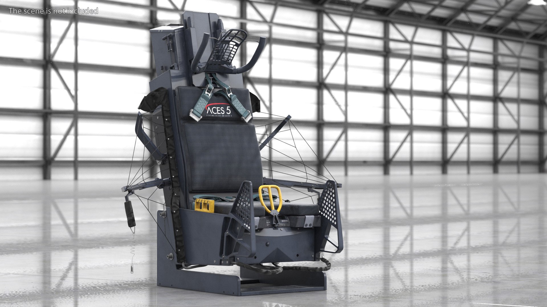 Ejection Seat ACES 5 3D Model - TurboSquid 1980714