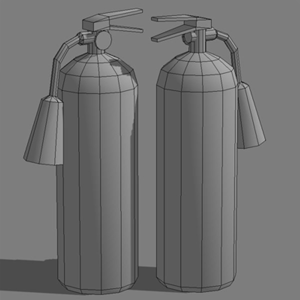 extinguisher prop 3d model