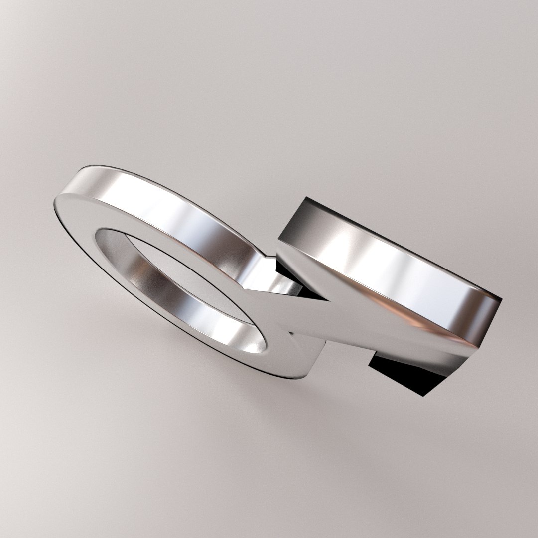 Male Symbol 3D Model - TurboSquid 1504703