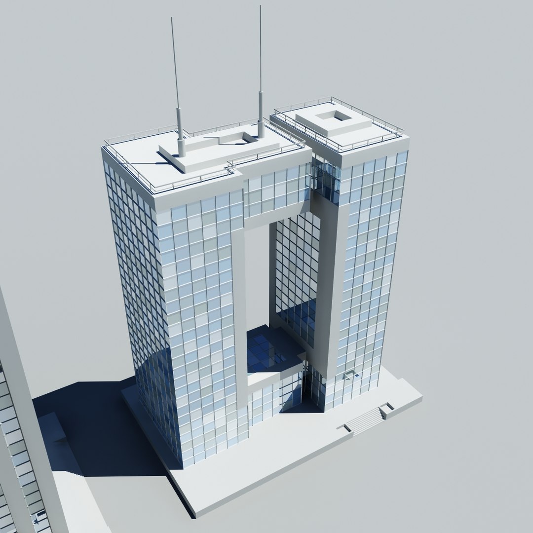 3d Model Building Numbers