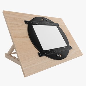 Low Poly Drafting Table 3D Models For Download | TurboSquid