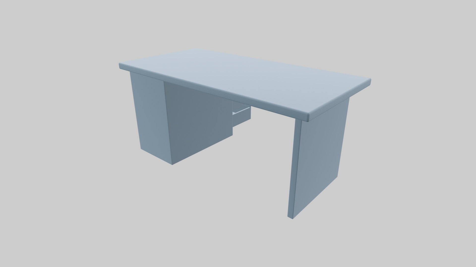 3D Office Desk Model - TurboSquid 2285204