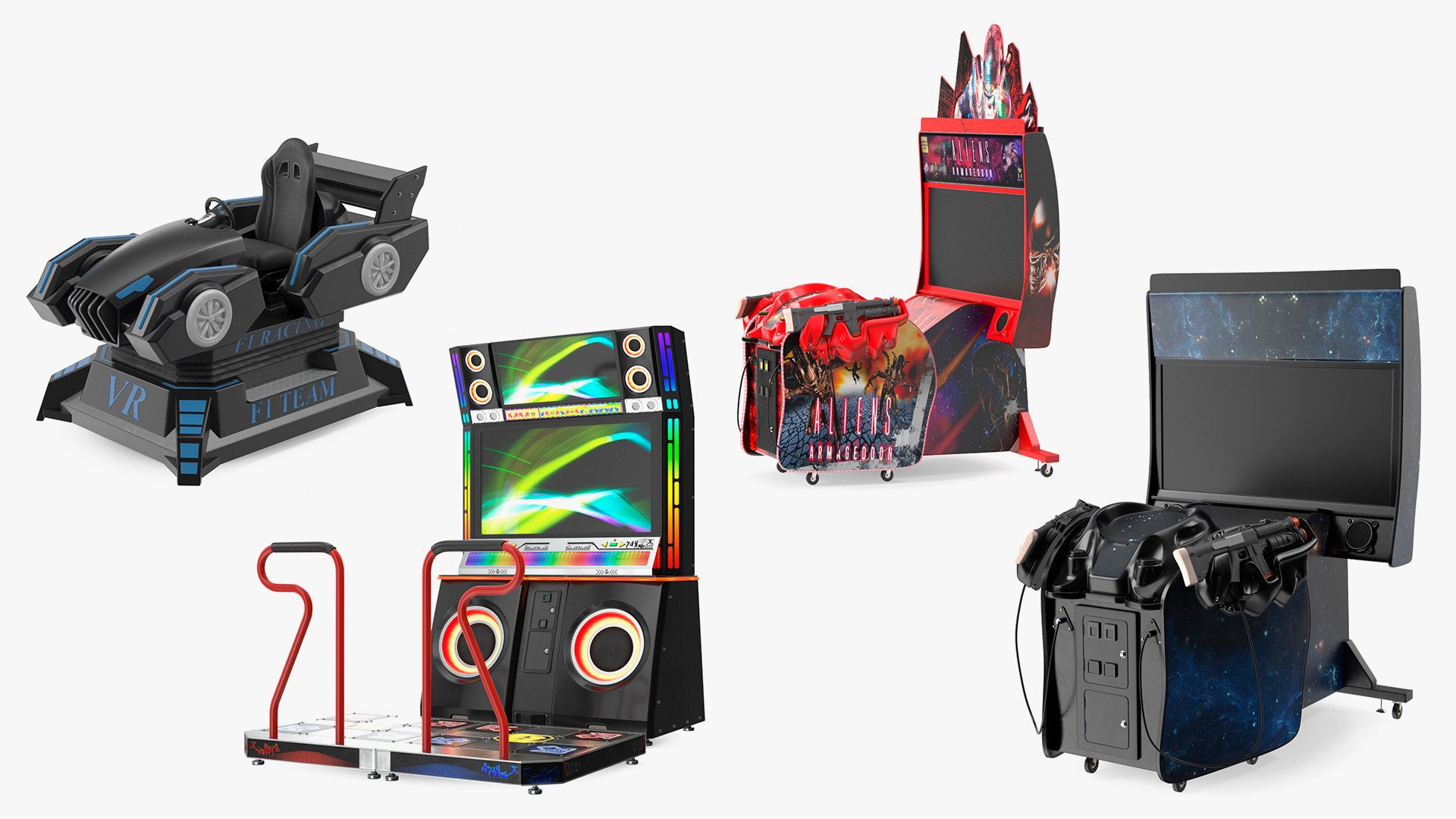 Arcade Games Collection 13 3D model - TurboSquid 2168166