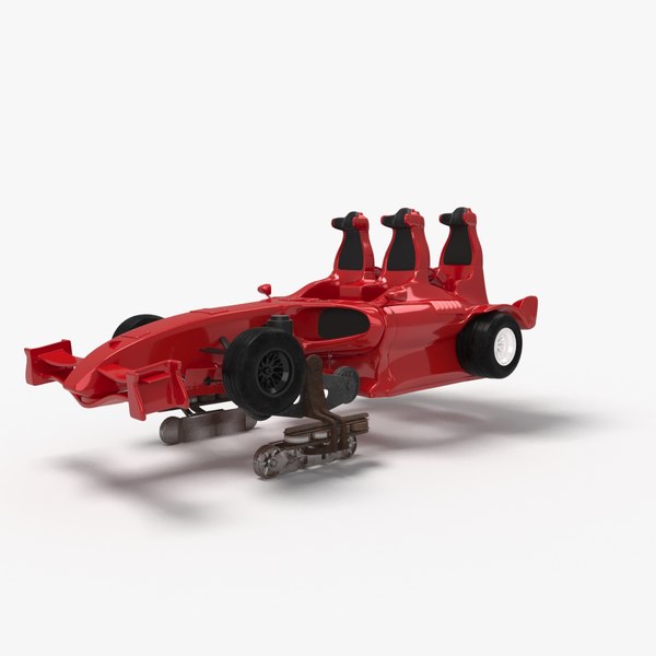 3D Roller Coaster Wagon model - TurboSquid 2026194