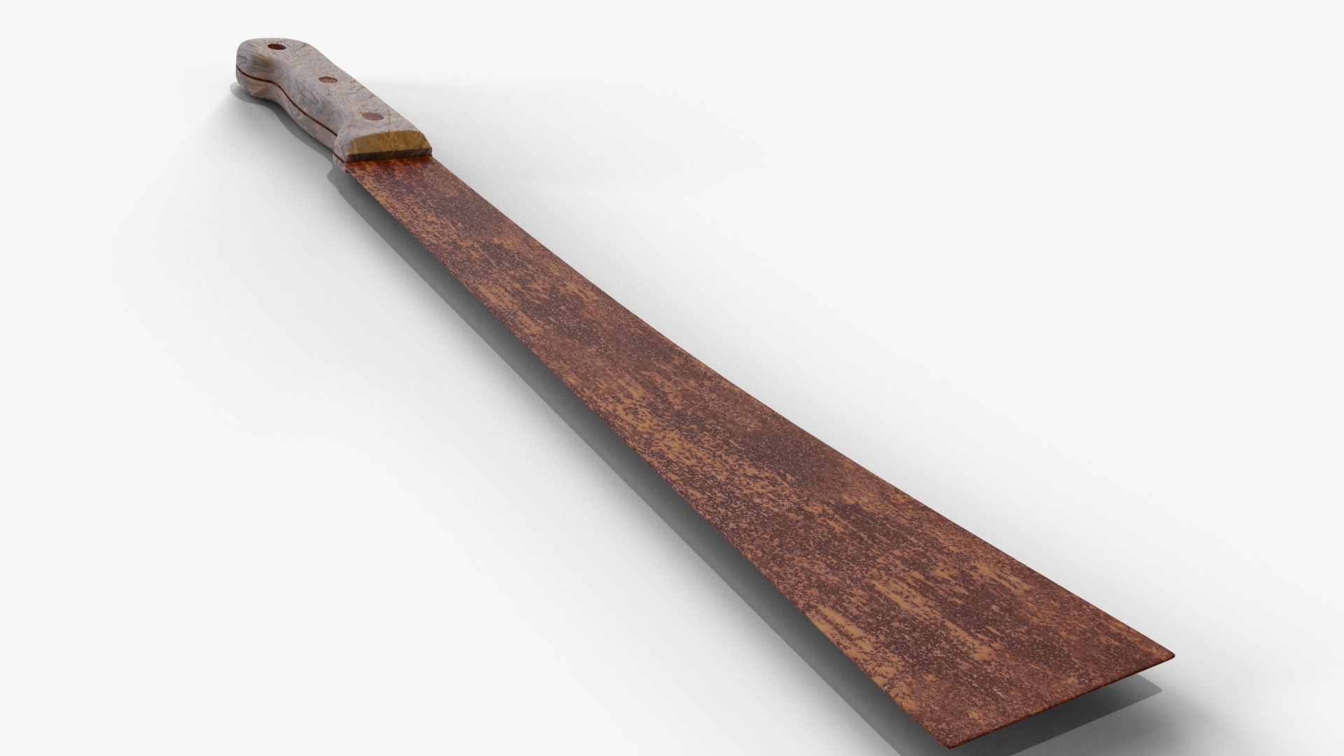 3D Model Rusty Machete - TurboSquid 1716634