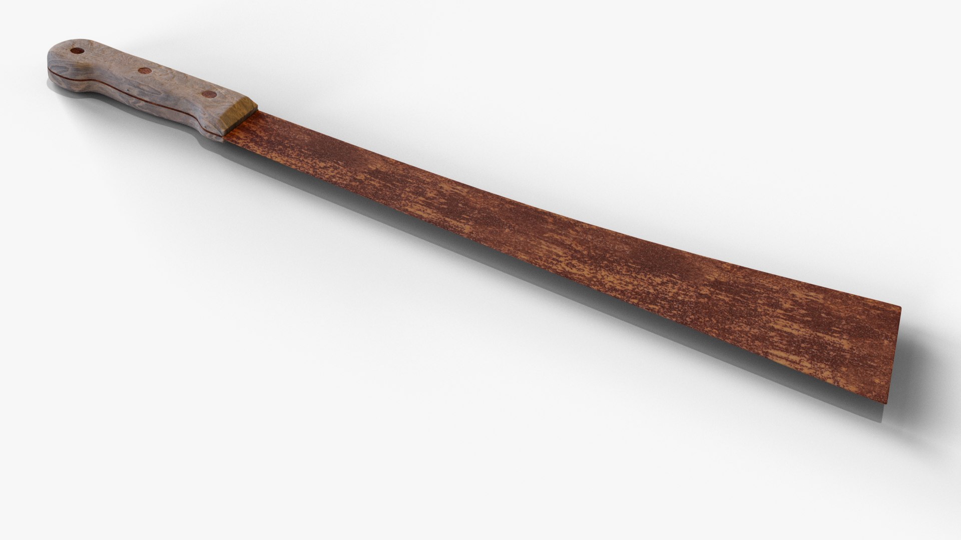 3D Model Rusty Machete - TurboSquid 1716634