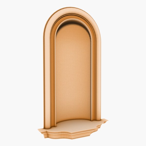 interior walls niche 3d model
