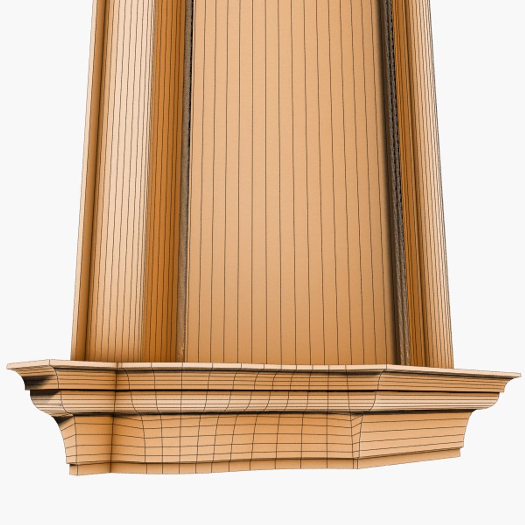 interior walls niche 3d model