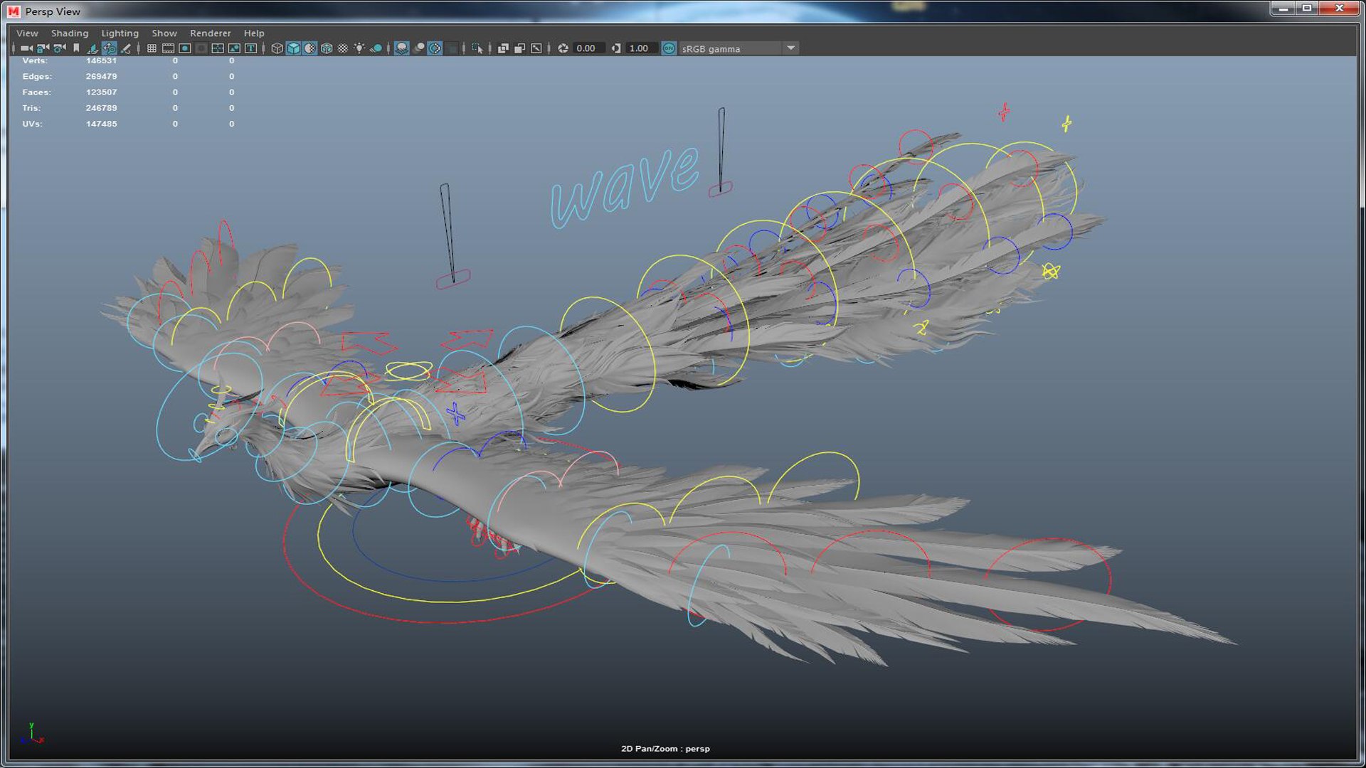 Phoenix Undead Bird Phoenix 3D Model - TurboSquid 2027671