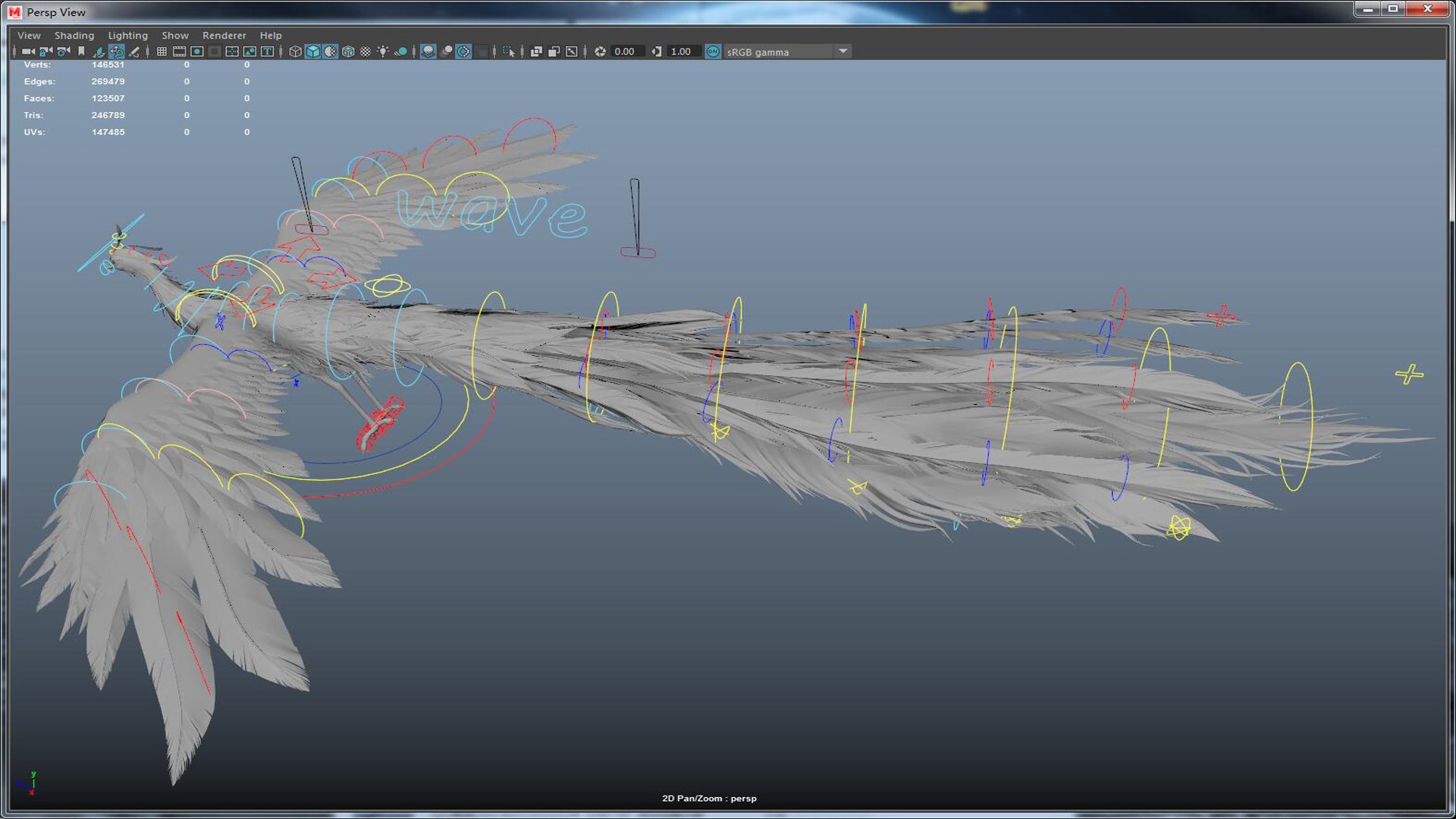 Phoenix Undead Bird Phoenix 3D Model - TurboSquid 2027671