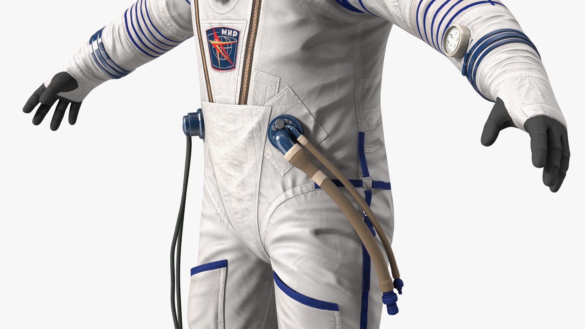 Sokol Space Suit Rigged 3D Model - TurboSquid 2160474