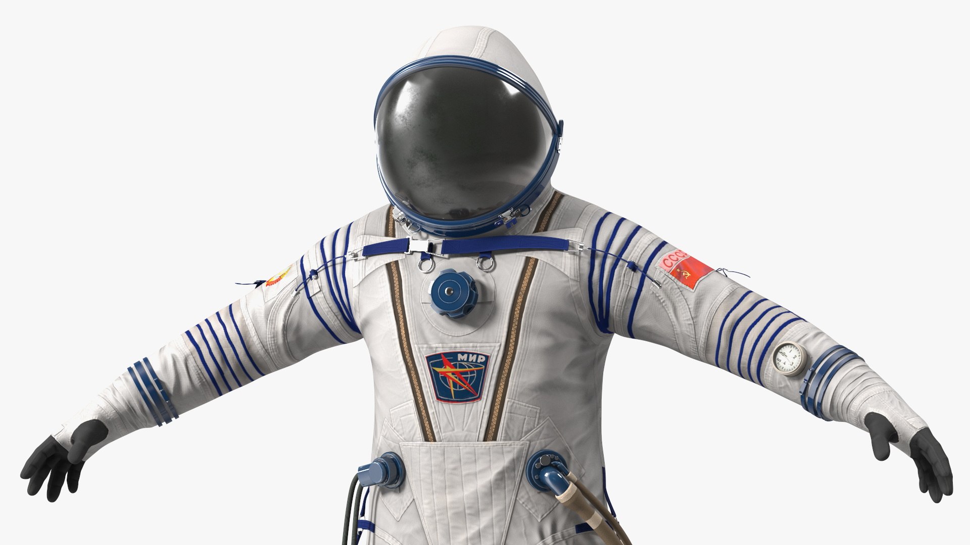 Sokol Space Suit Rigged 3D Model - TurboSquid 2160474