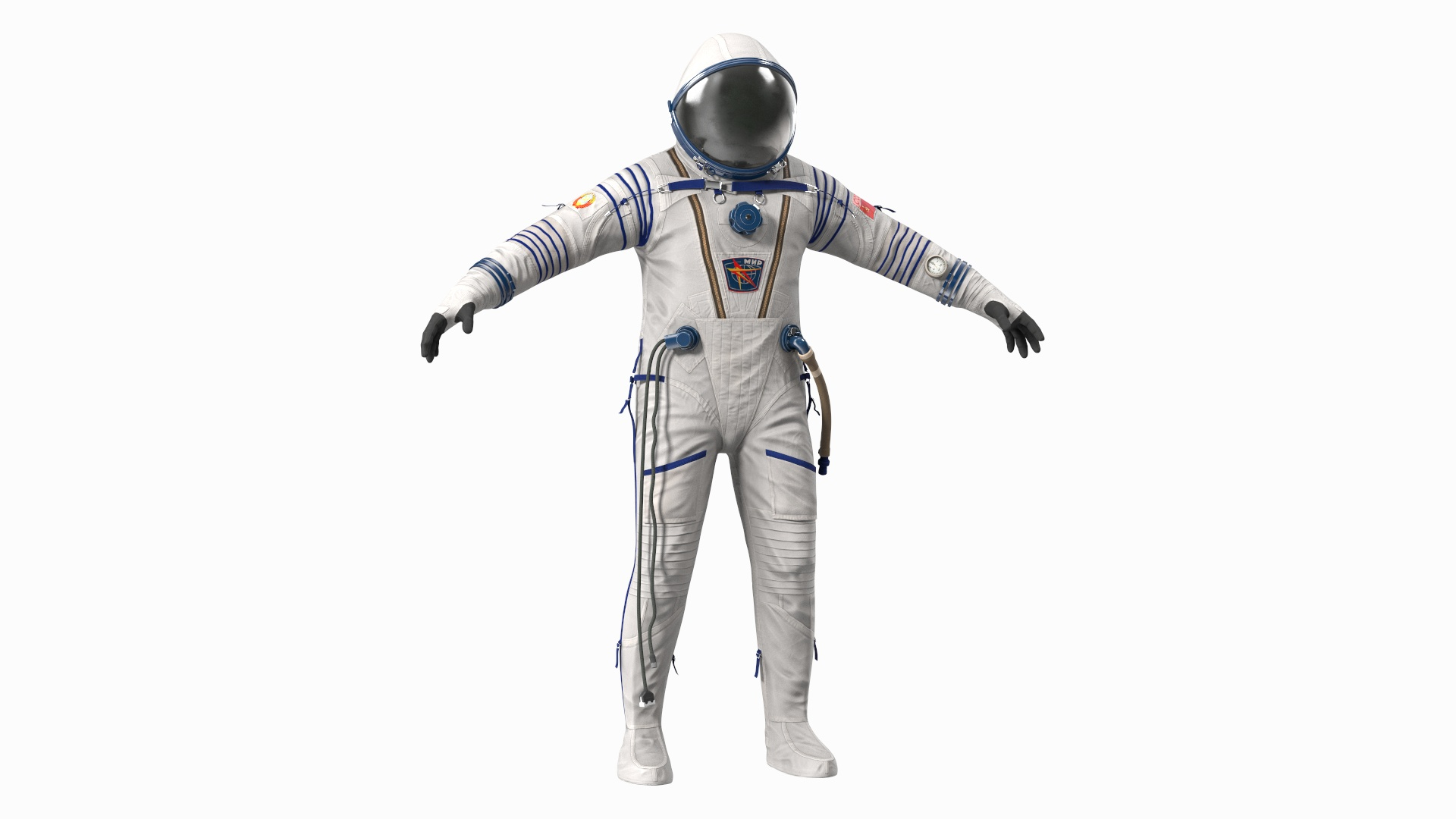 Sokol Space Suit Rigged 3D Model - TurboSquid 2160474