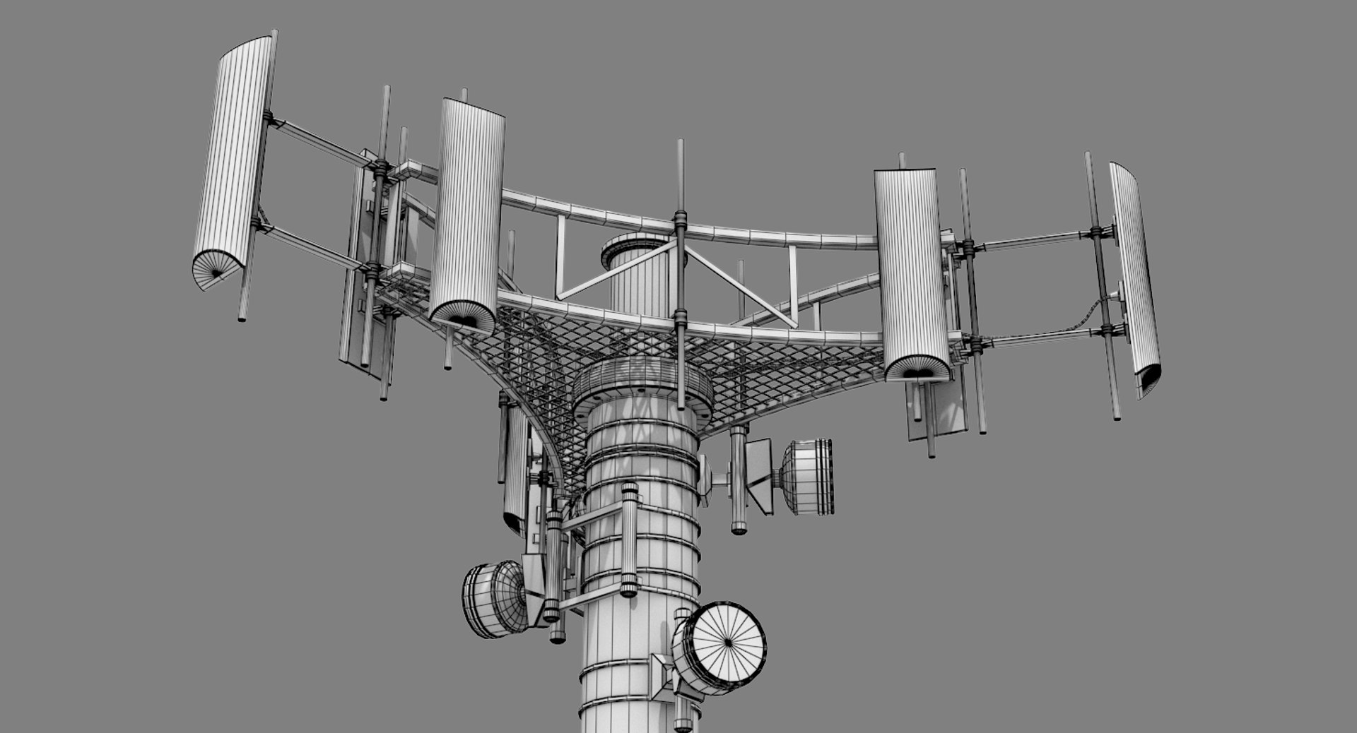 3d Model Cell Phone Tower