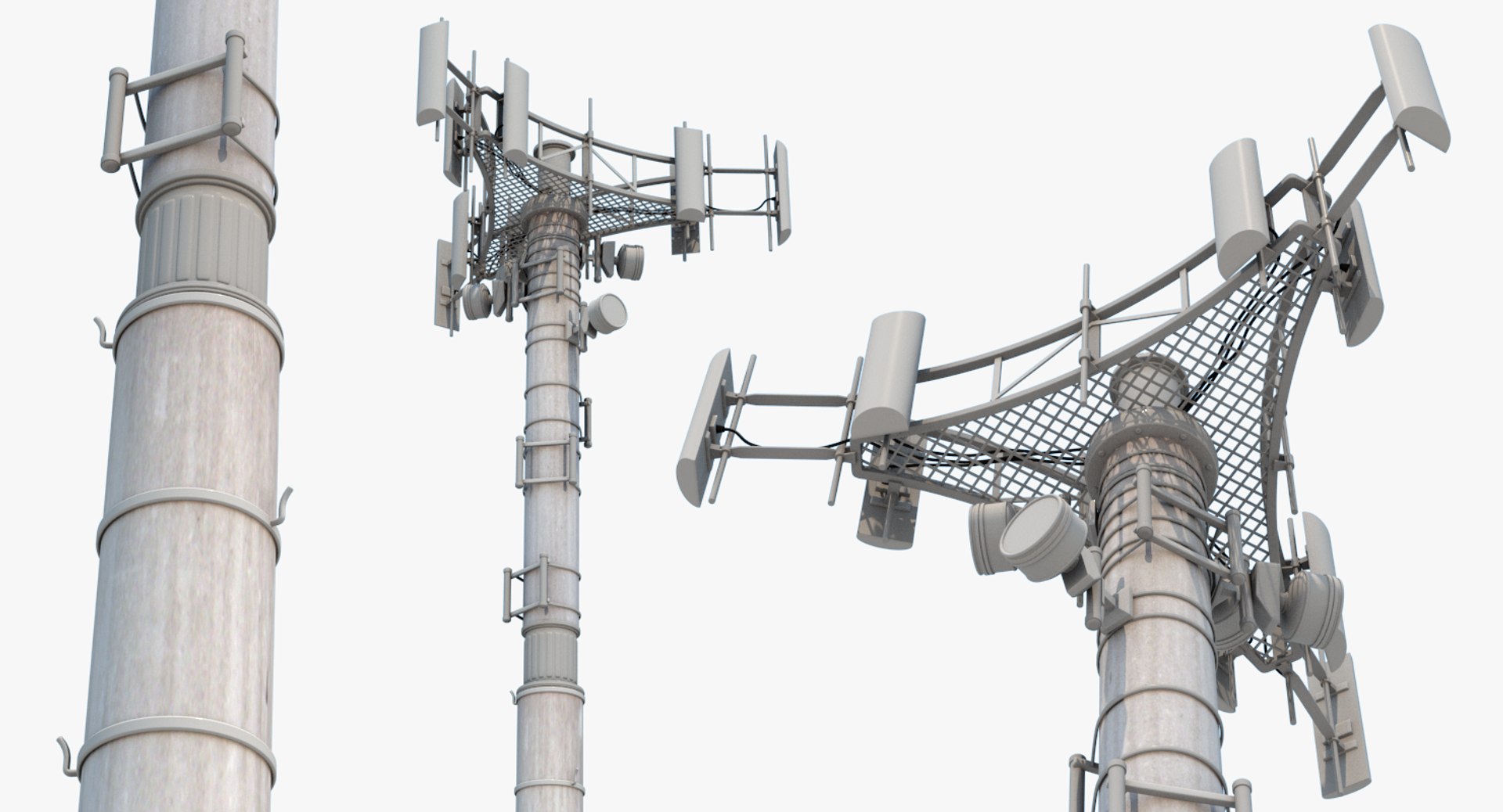 3d Model Cell Phone Tower