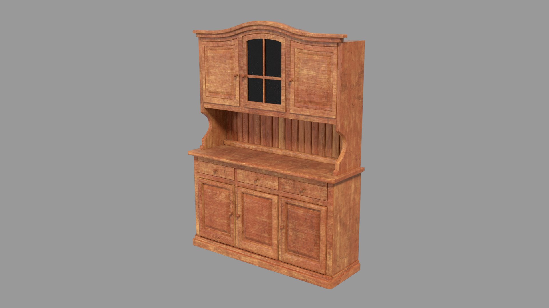 Kitchen Cupboard Model - TurboSquid 1352302