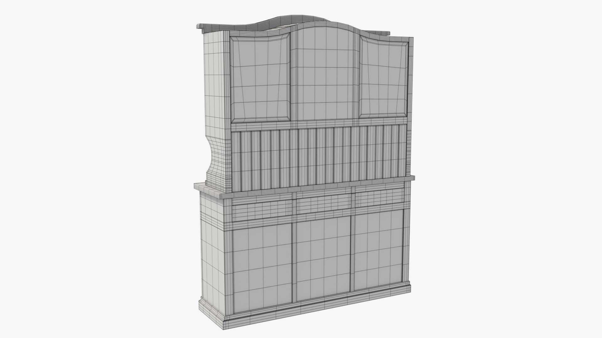 Kitchen Cupboard Model - TurboSquid 1352302