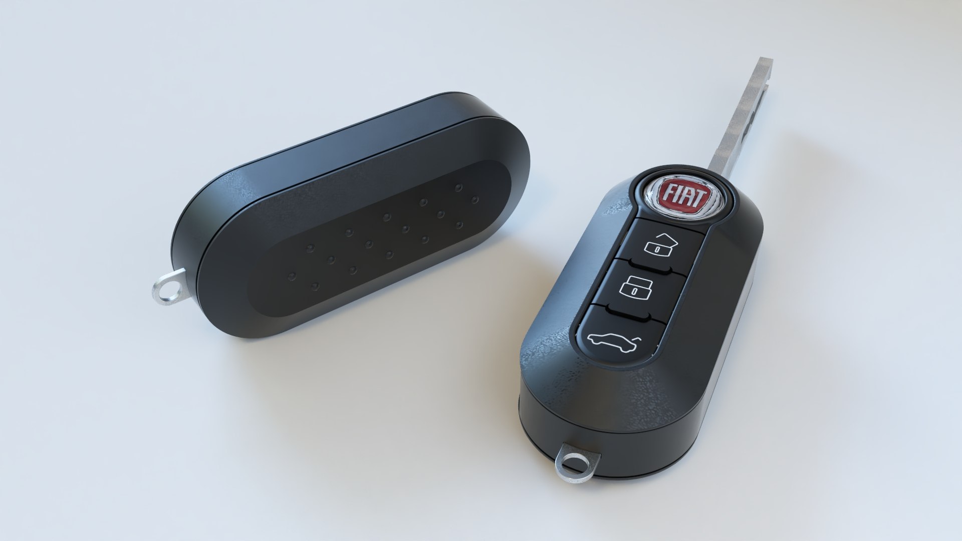 3D Model Car Keys FiatAbarth - TurboSquid 2002797
