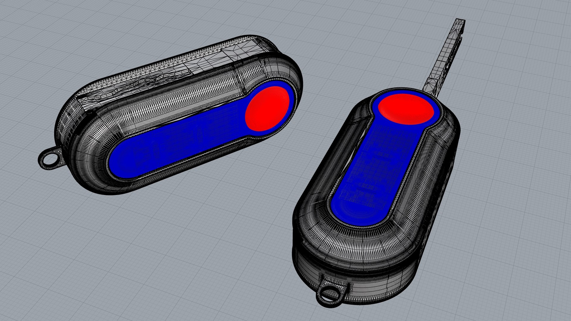 3D Model Car Keys FiatAbarth - TurboSquid 2002797