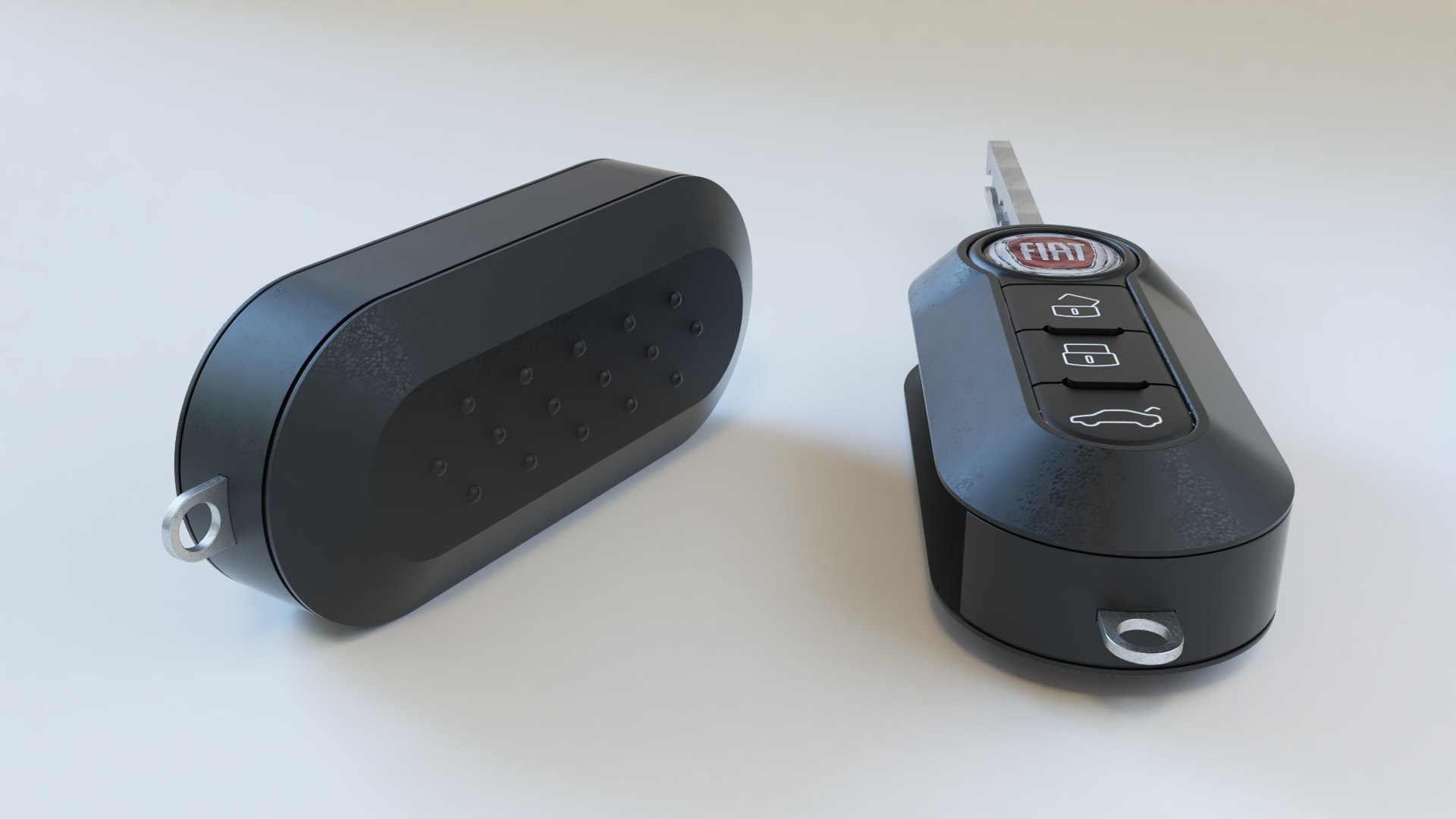 3D Model Car Keys FiatAbarth - TurboSquid 2002797