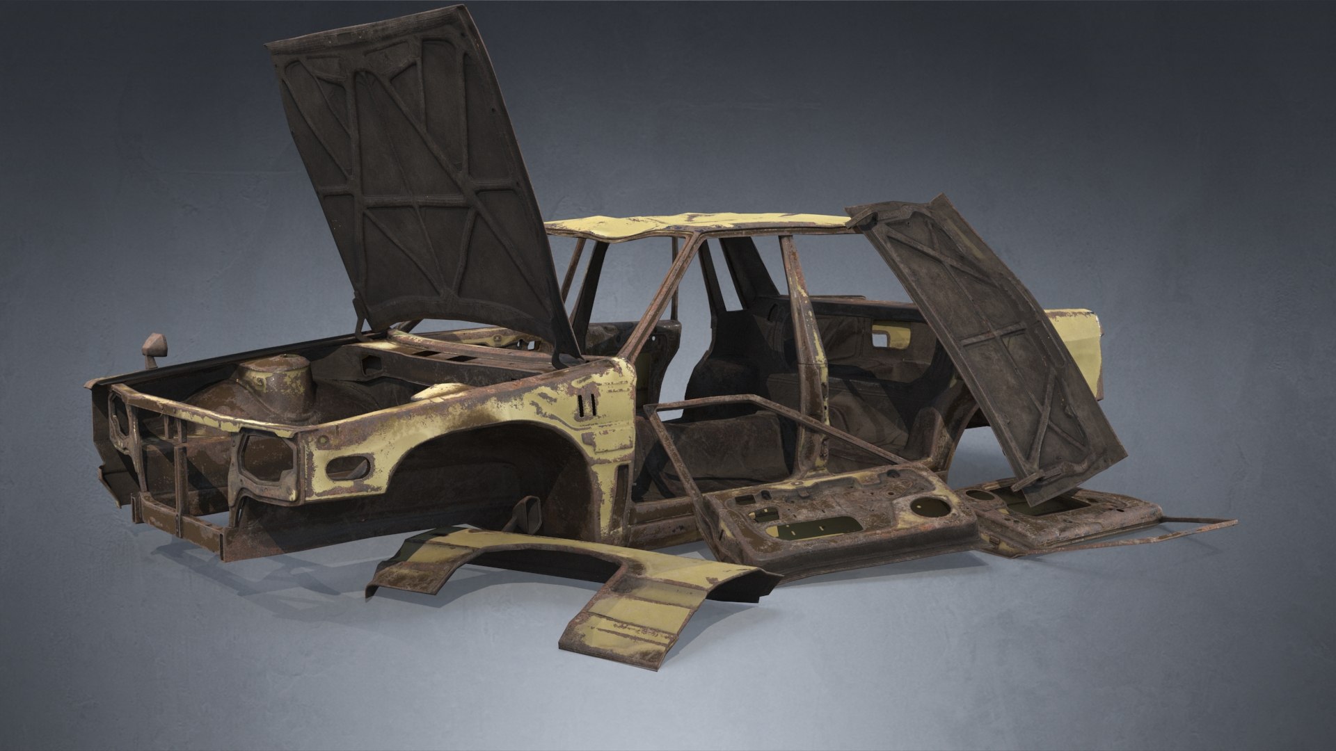 Generic Rusty Pbr 3D Model - TurboSquid 1447906