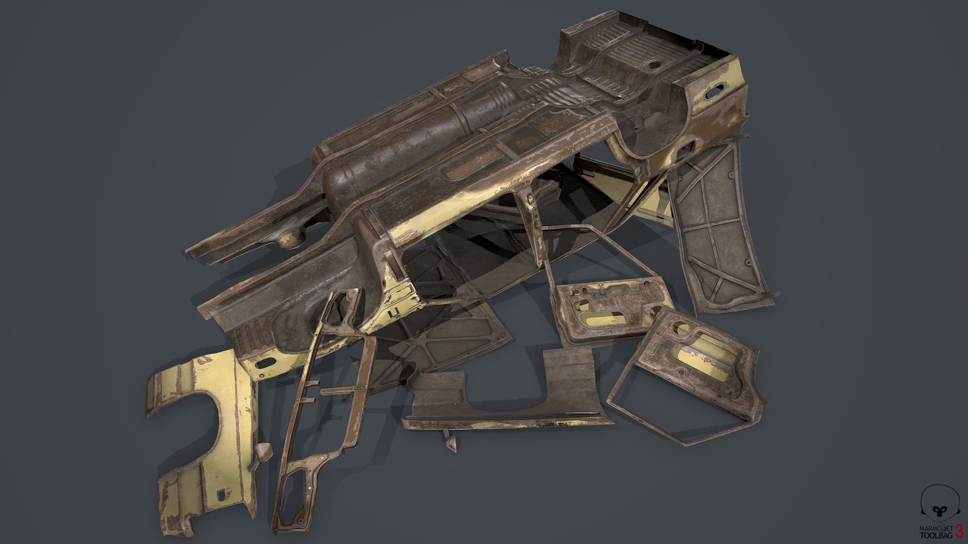 Generic rusty pbr 3D model - TurboSquid 1447906