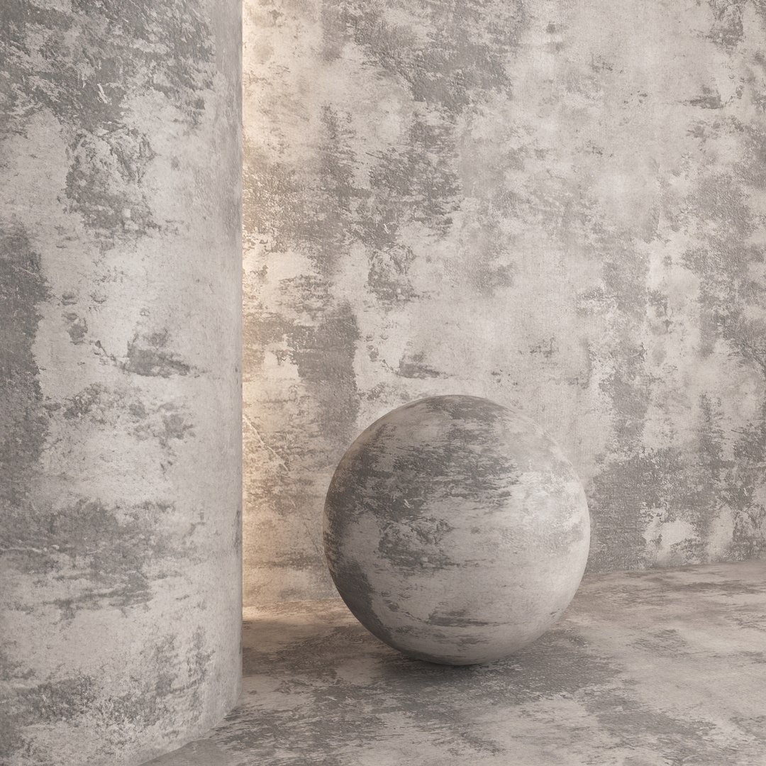 Decorative Concrete V05 3D Model - TurboSquid 2051717