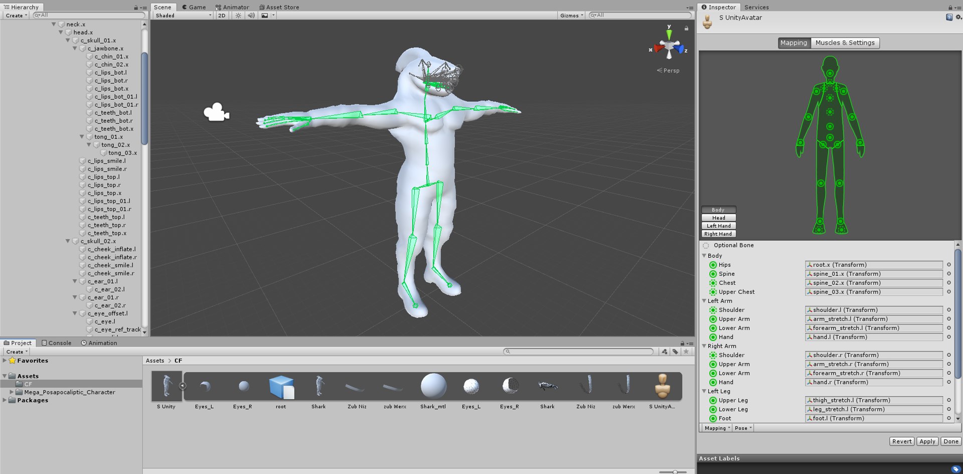 3D Model Killer Shark Character - TurboSquid 1599872