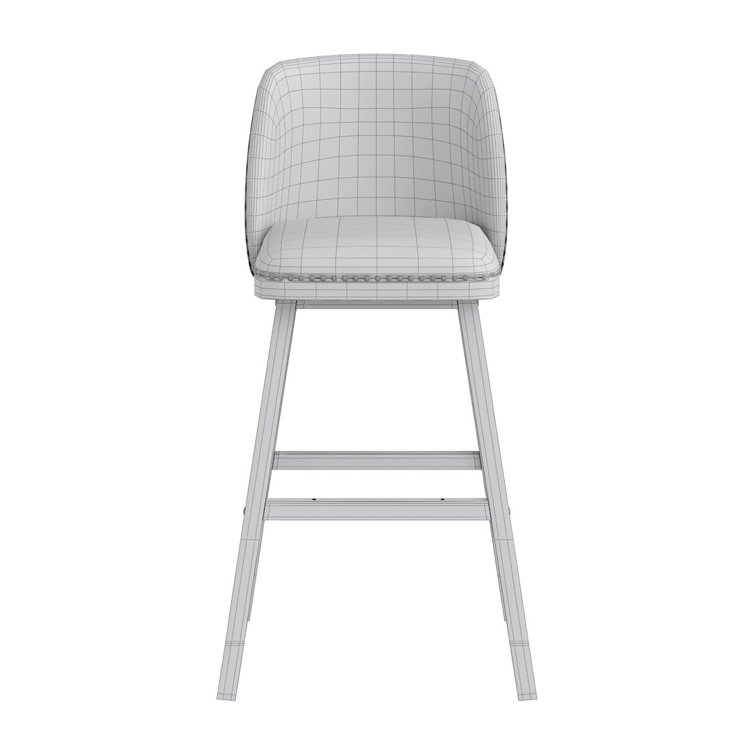 Bar Stool CH-192162X000PU 30 Inches 3D Model - TurboSquid 1943131