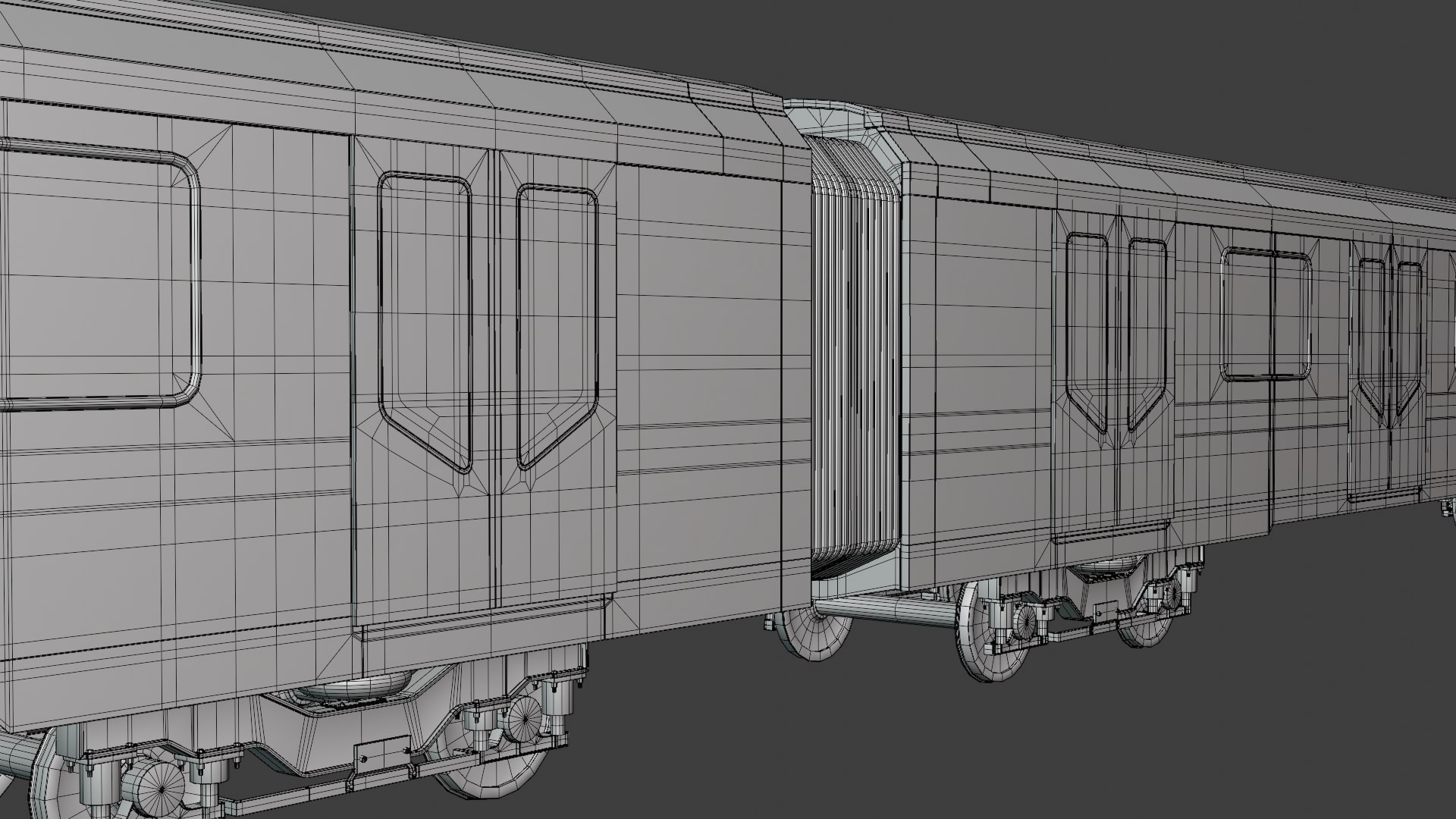 3D Warsaw Metro Train - TurboSquid 2156135