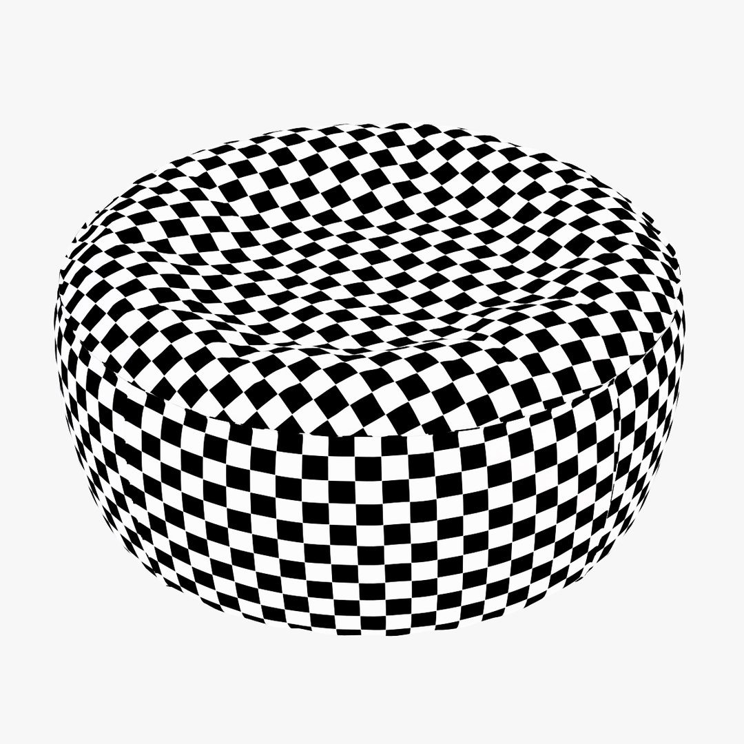 Pouf Easy 3d Obj