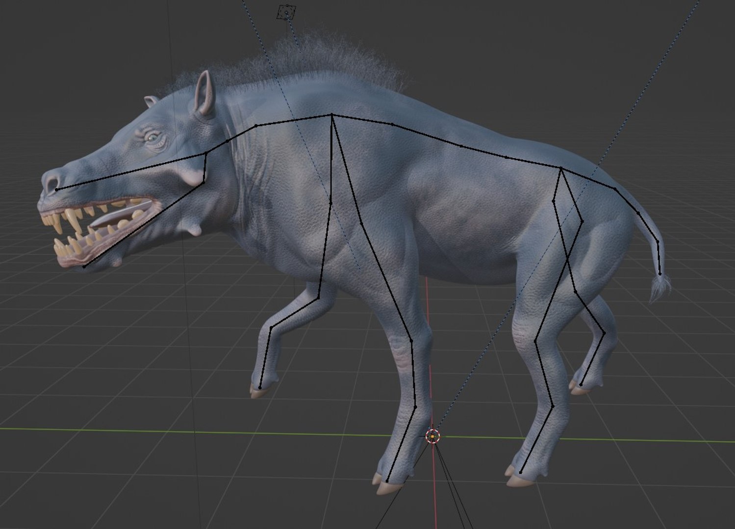 Entelodont 3D Model - TurboSquid 2411217