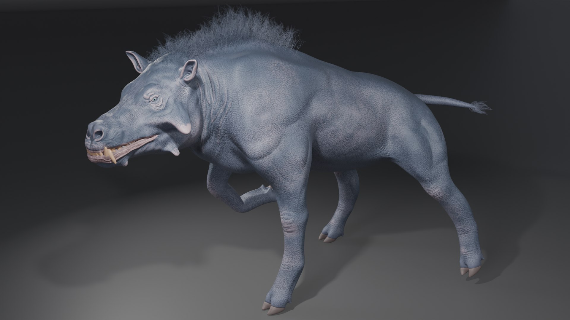 Entelodont 3D Model - TurboSquid 2411217