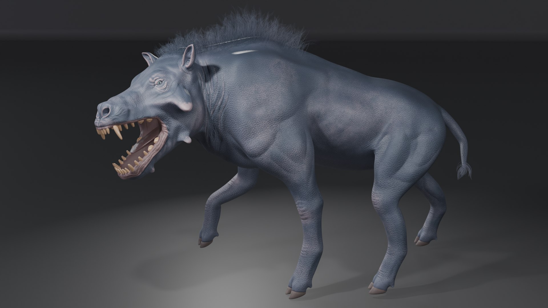 Entelodont 3D Model - TurboSquid 2411217