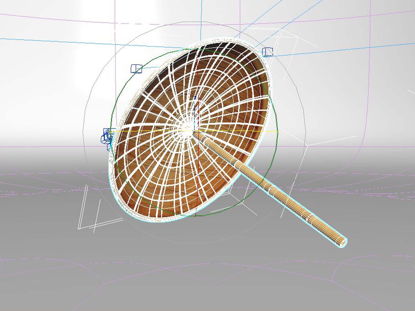 3D Olakuda Traditional Umbrella - TurboSquid 2345172