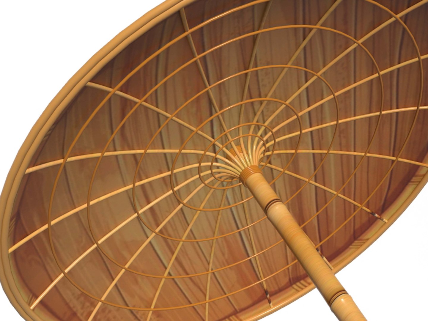 3D Olakuda Traditional Umbrella - TurboSquid 2345172