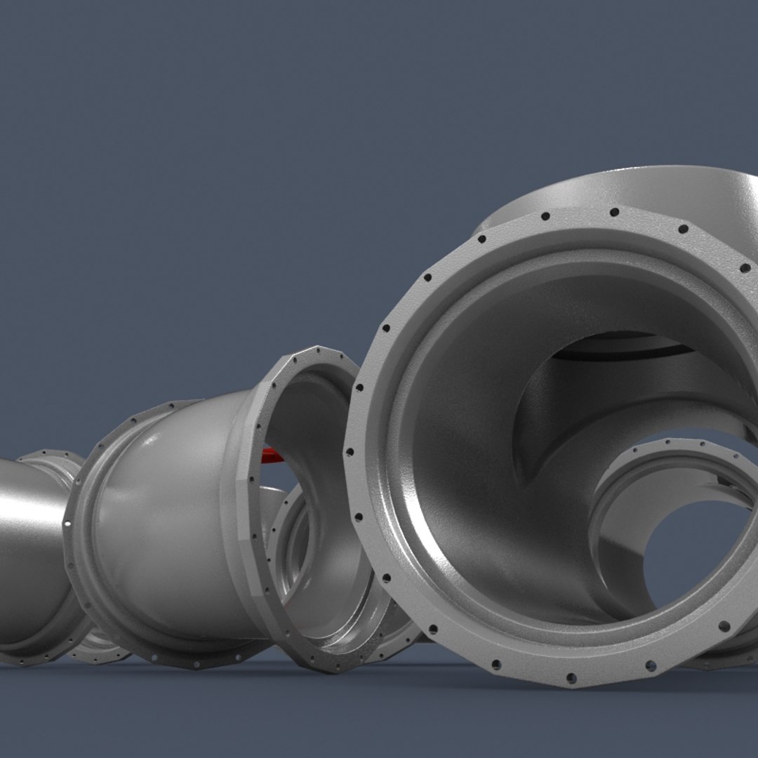 Free Obj Model Pipe Fitting