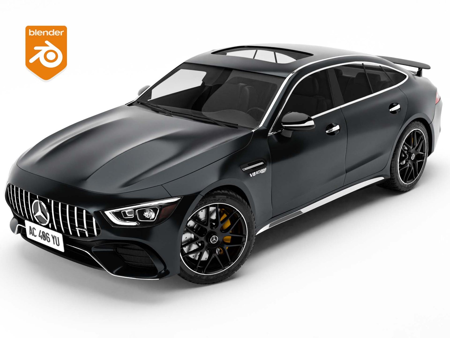 modelo 3d Mercedes amg gt 63 Car 3D Model - TurboSquid 2074078