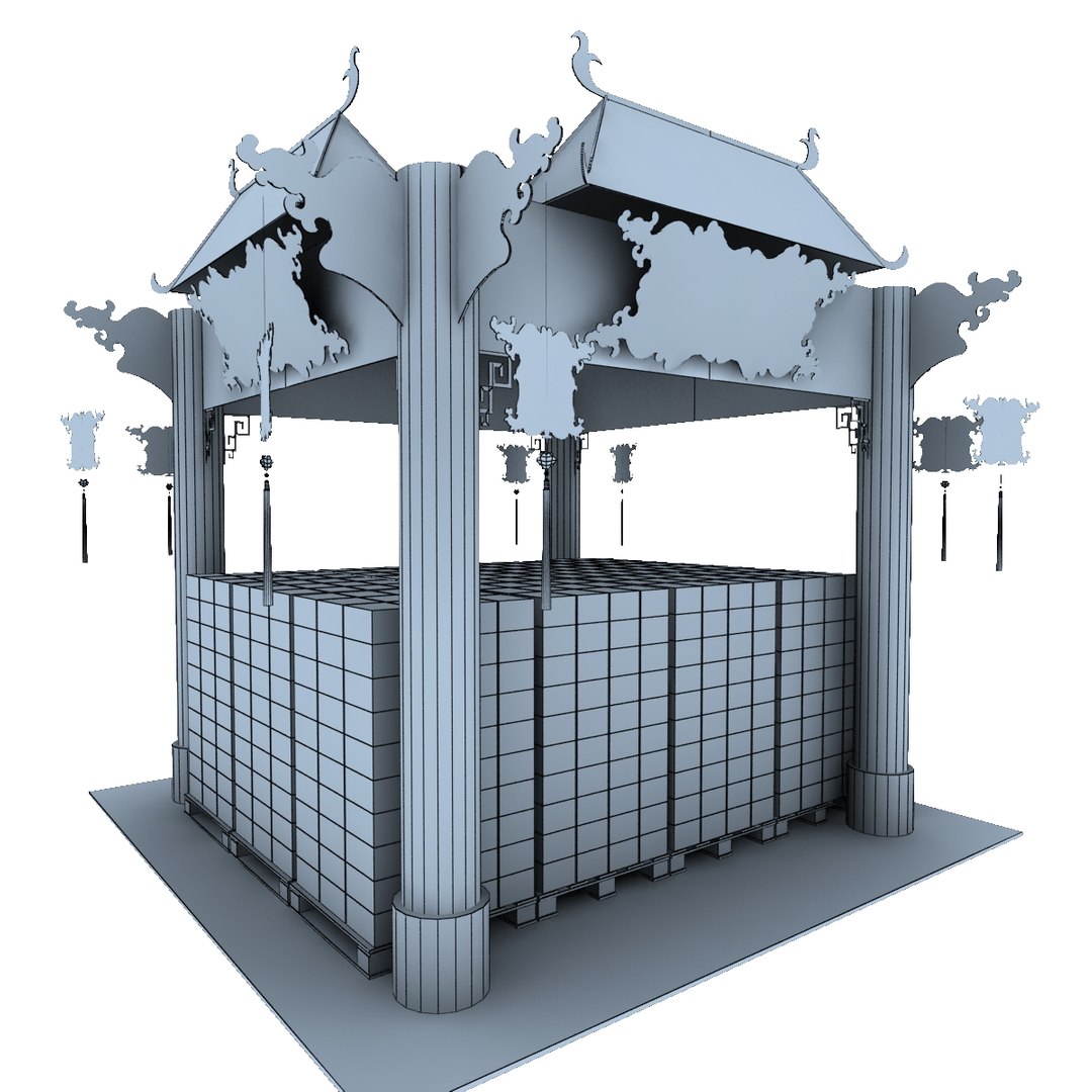 3D calsberg dragon exhibition booth - TurboSquid 1349561