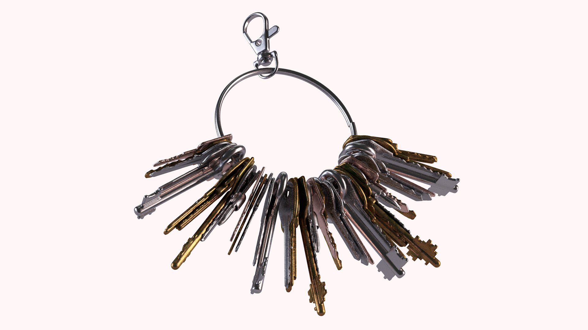 3D Key Ring - TurboSquid 1809888