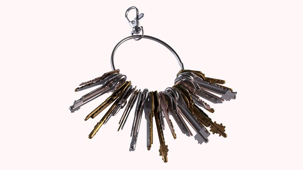 3D key ring - TurboSquid 1809888