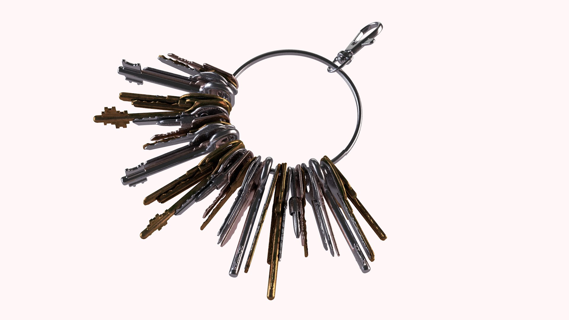 3D Key Ring - TurboSquid 1809888